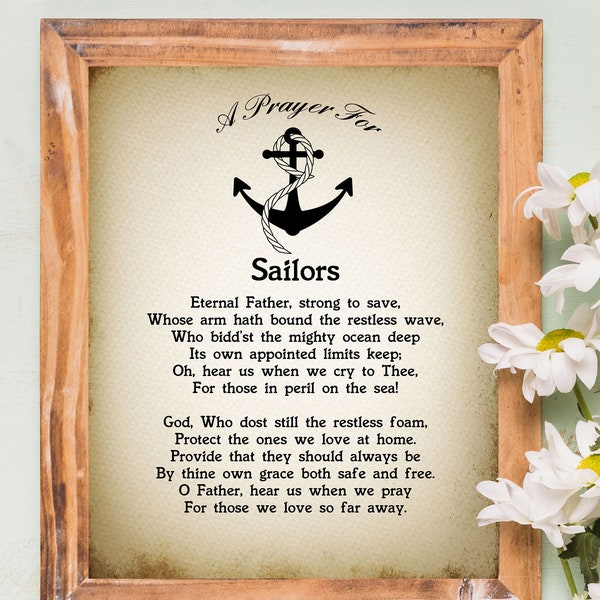 Sailors Prayer - Etsy
