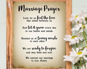 Christian Blessing for the Bride and Groom Wedding Blessing - Etsy