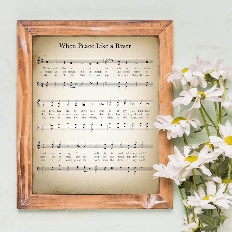 Peace Like a River - Etsy