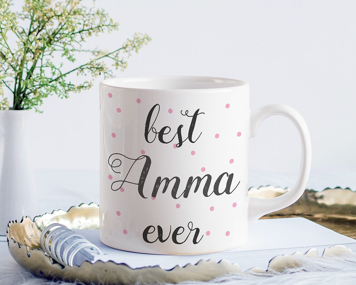 Best Amma Ever Mug New Amma Gift for Christmas or Birthday | Etsy