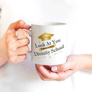Divinity School Mug, Seminary School Graduation Gift, New Priest MTS ...
