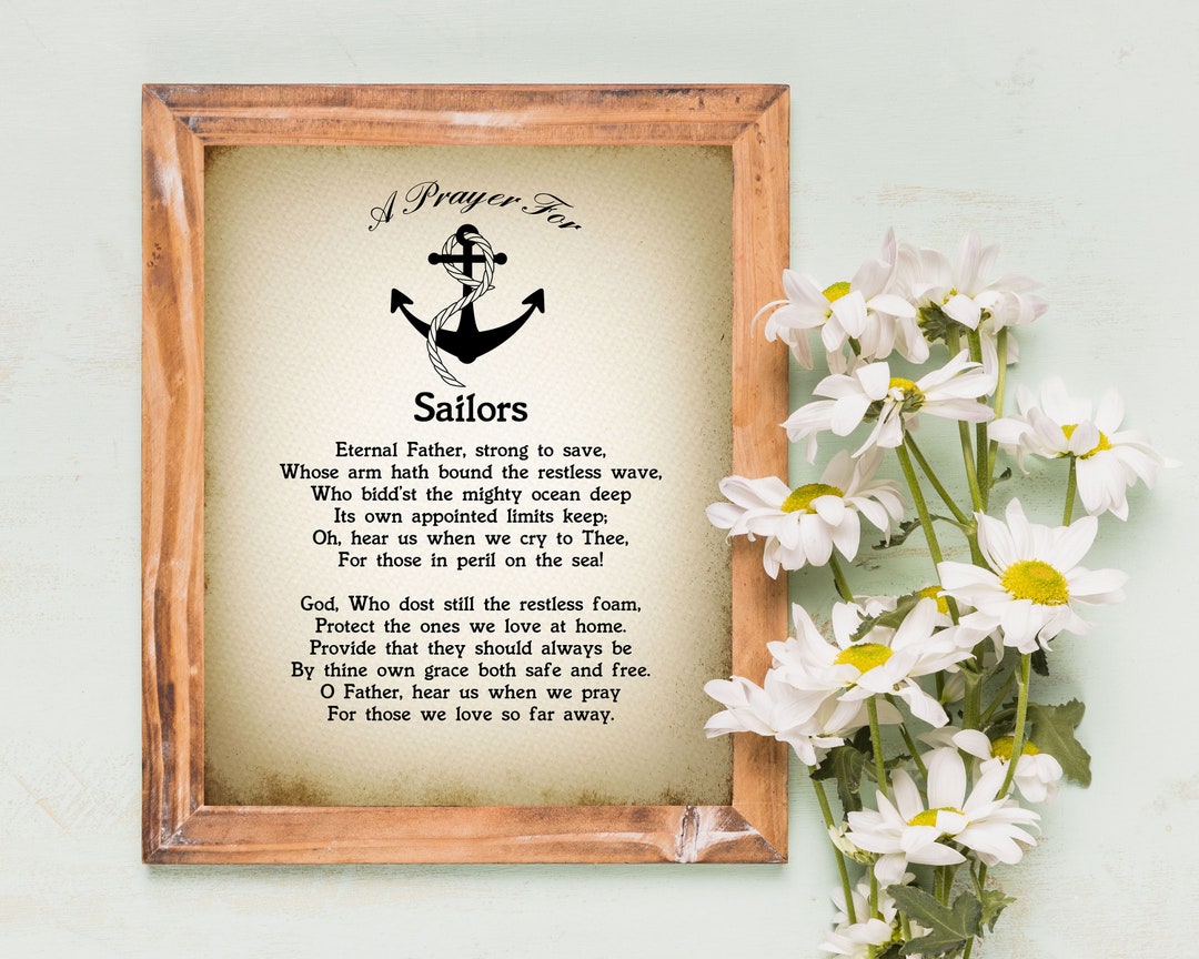 Boat Owner Prayer | Prayer for Sailors | Naval Prayer for Sailors ...