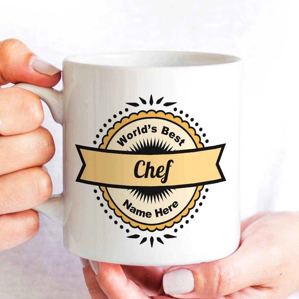 Chef Coffee Mug Gift for the Best Chefs Personalized Award | Etsy