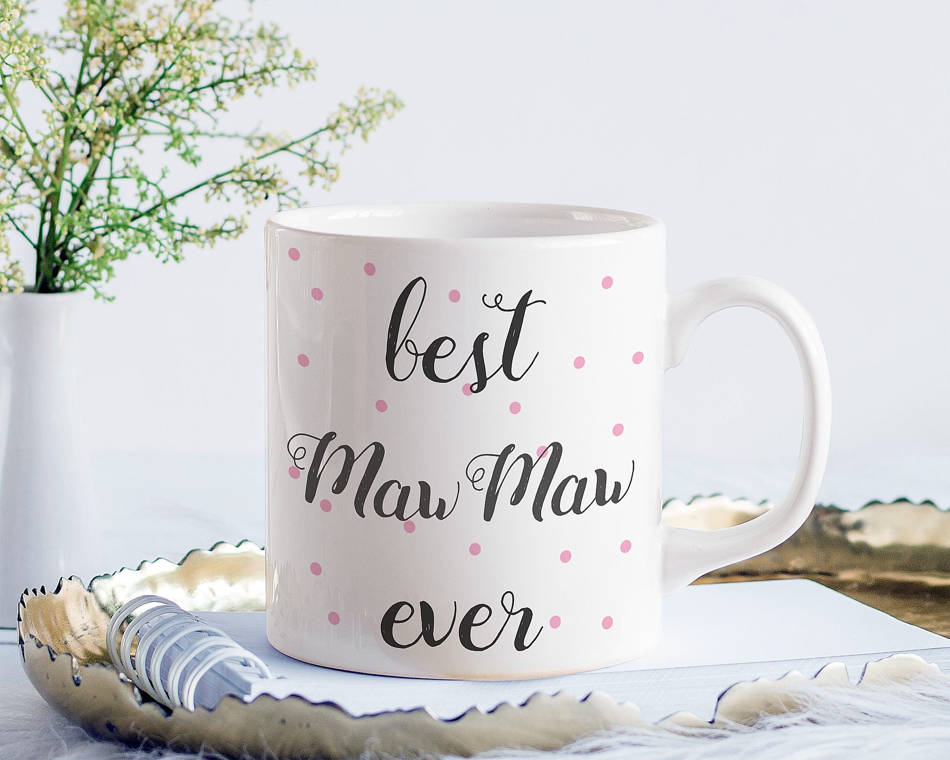 Best Maw Maw Ever Mug New Maw Maw Gift for Christmas or - Etsy UK