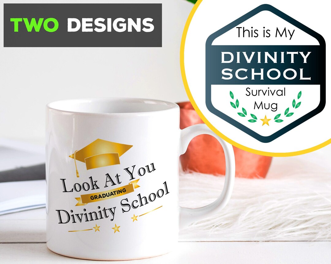Divinity School Mug, Seminary School Graduation Gift, New Priest MTS ...