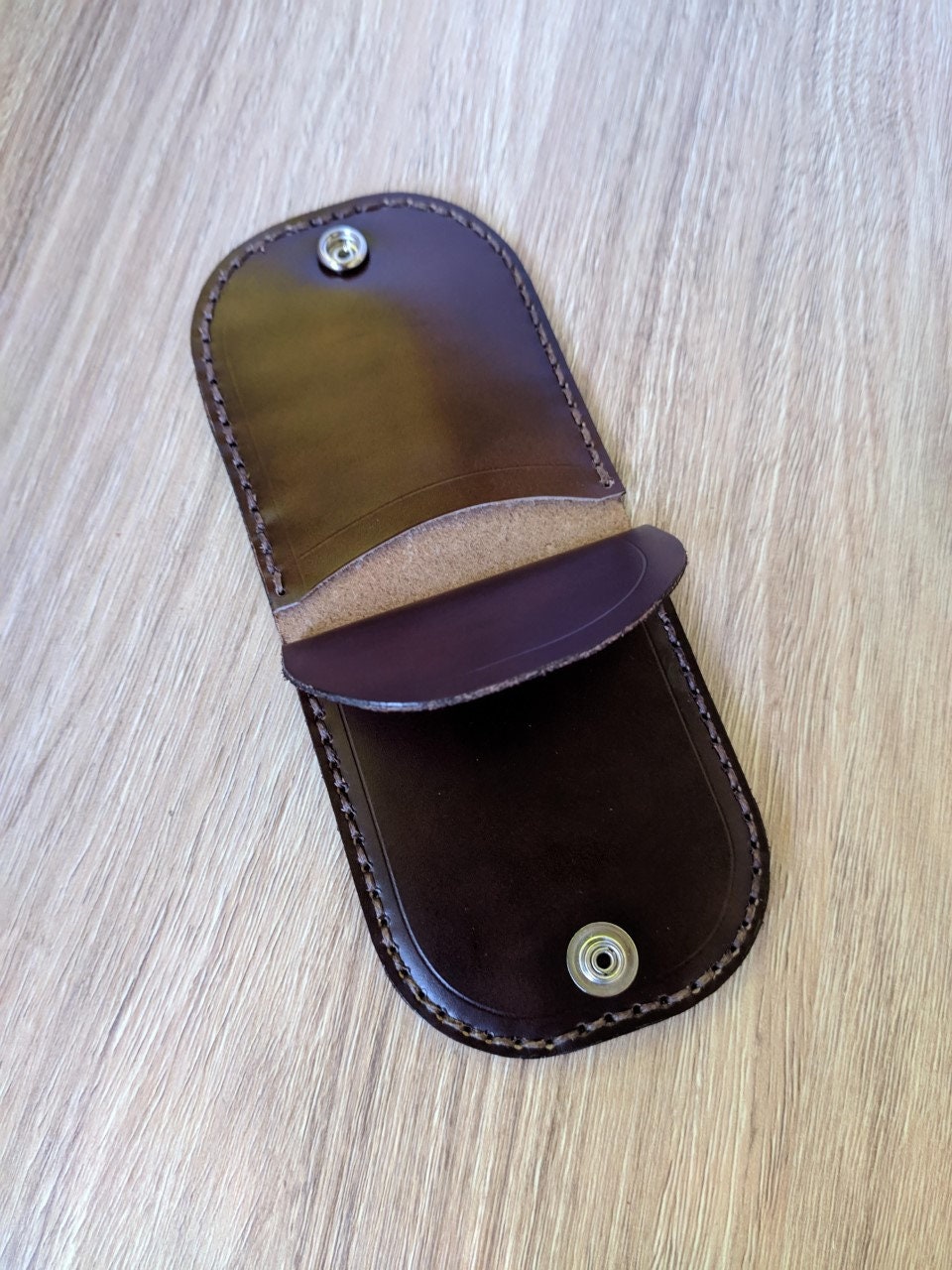 Mens Leather Coin Purse Leather Tray Pouch Womens Leather - Etsy