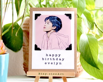 Jimin Park Jimin BTS Happy Birthday Card Instant Downloadable - Etsy