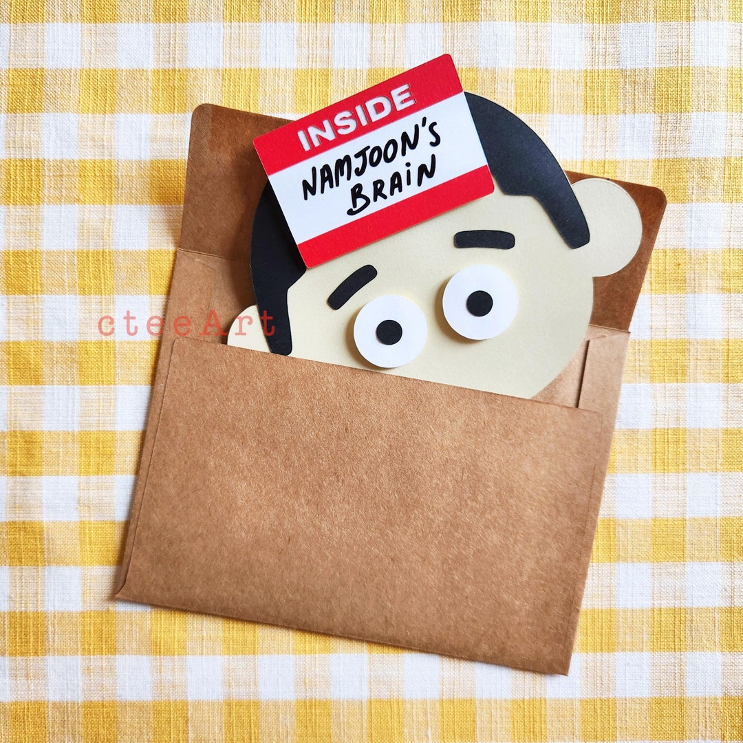 Namjoon BTS RM RPWP Lost Greeting Card - Etsy