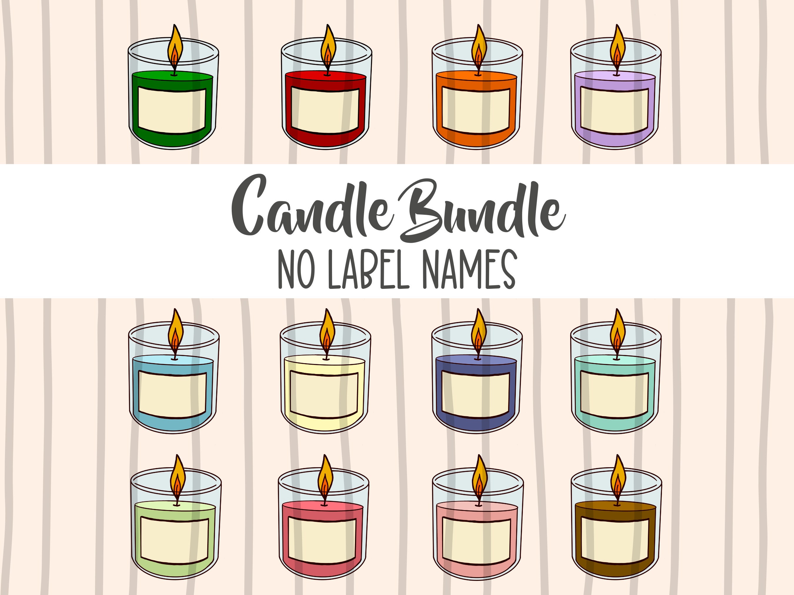 Candle PNG Bundle | Candle Sublimation Designs | Candle Lover T-shirt ...