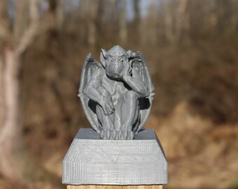 Gargoyle Post Cap | Etsy