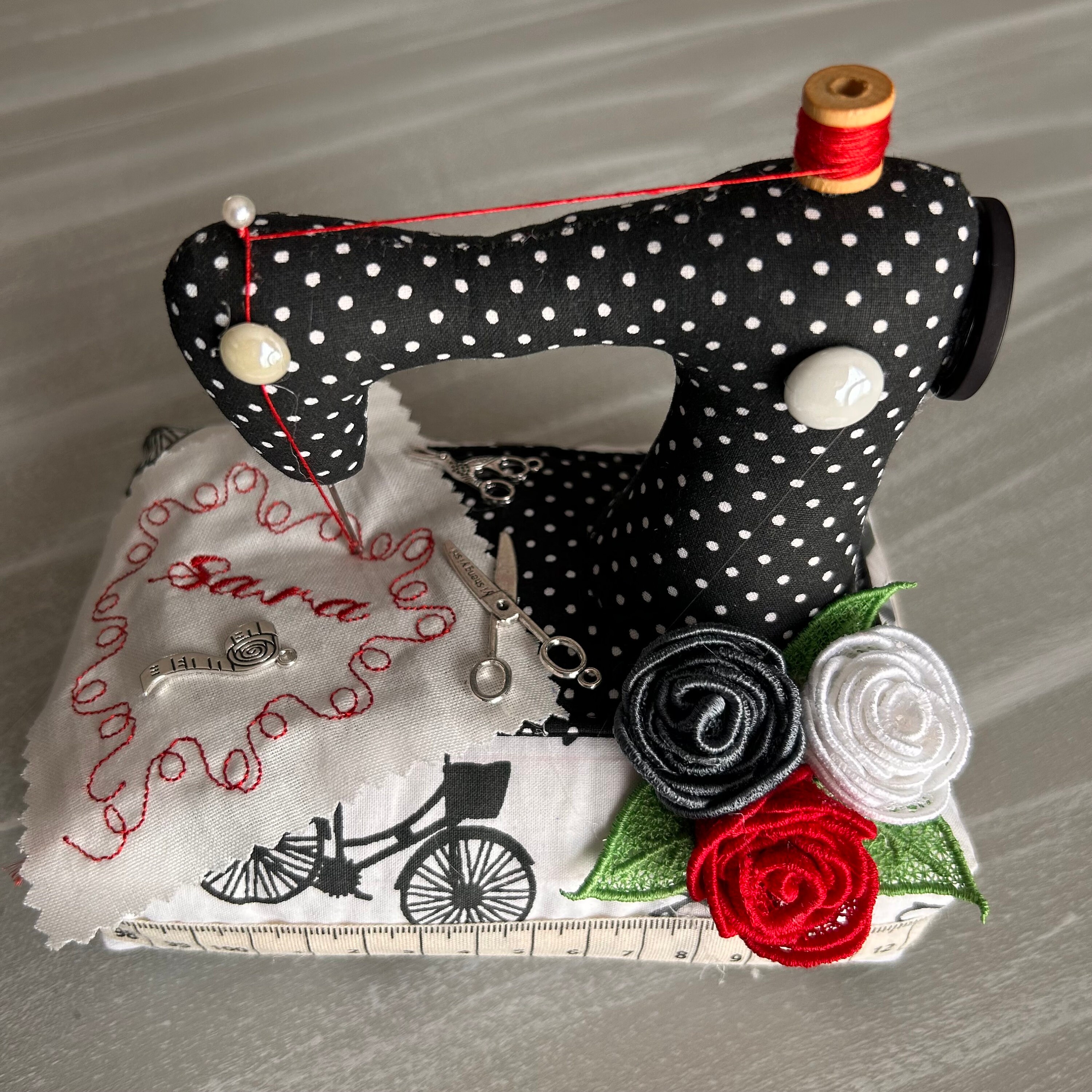 FSL 3D Rose Embroidery Digital File & Free FSL Sheet - Etsy