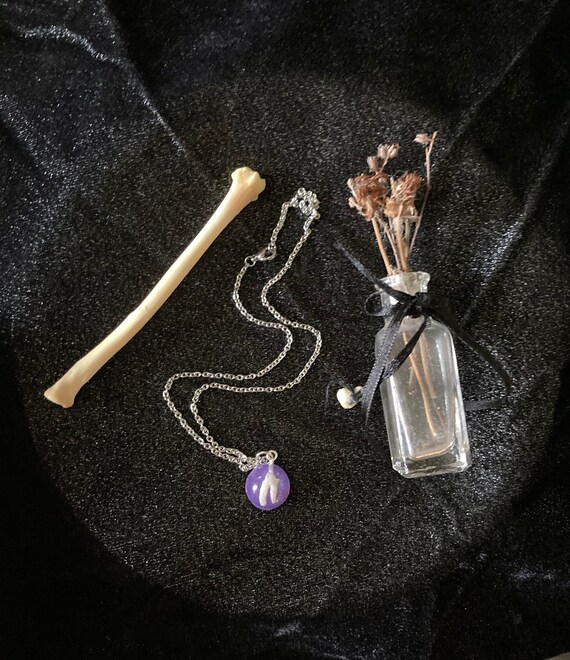 Tiny Purple Possum Tooth - Etsy