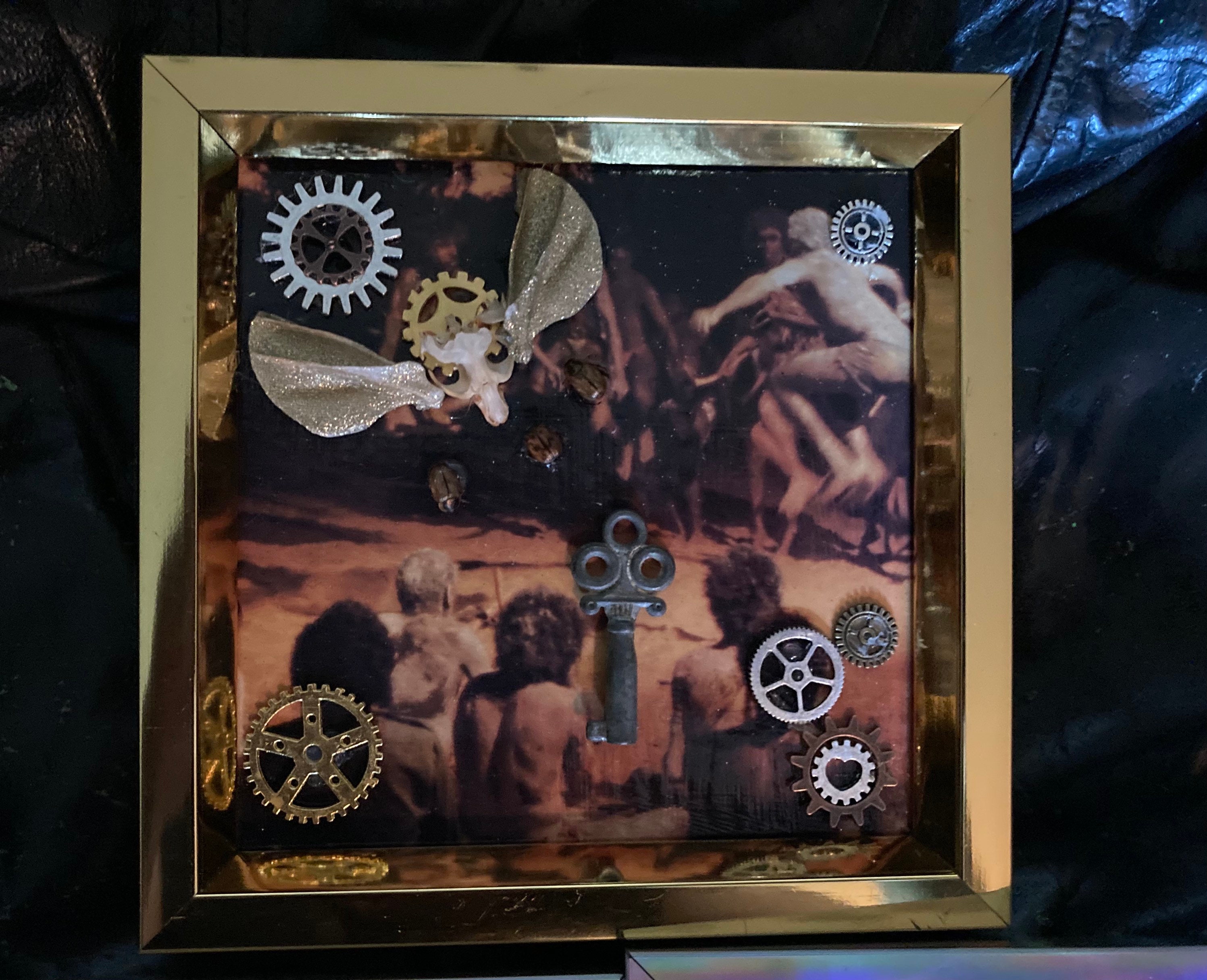 Gold Rat Wings Frame - Etsy