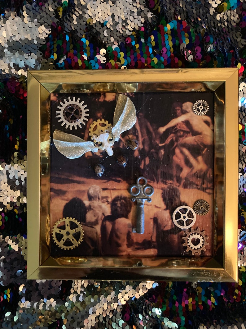 Gold Rat Wings Frame - Etsy