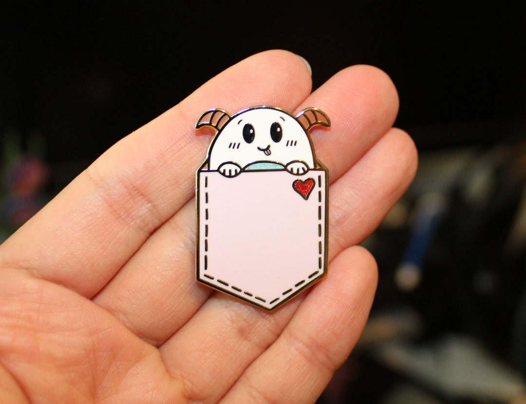 Pocket Poro Hard Enamel Pin - Etsy