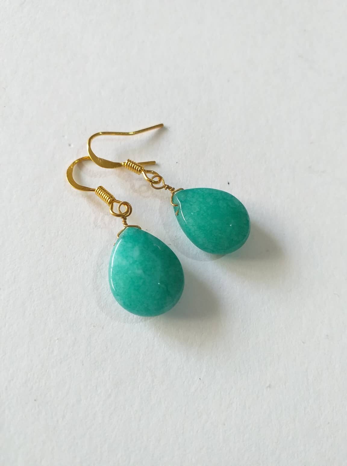 Jade Jewelry Set Victorian Gold Set Jade Earrings Jade - Etsy