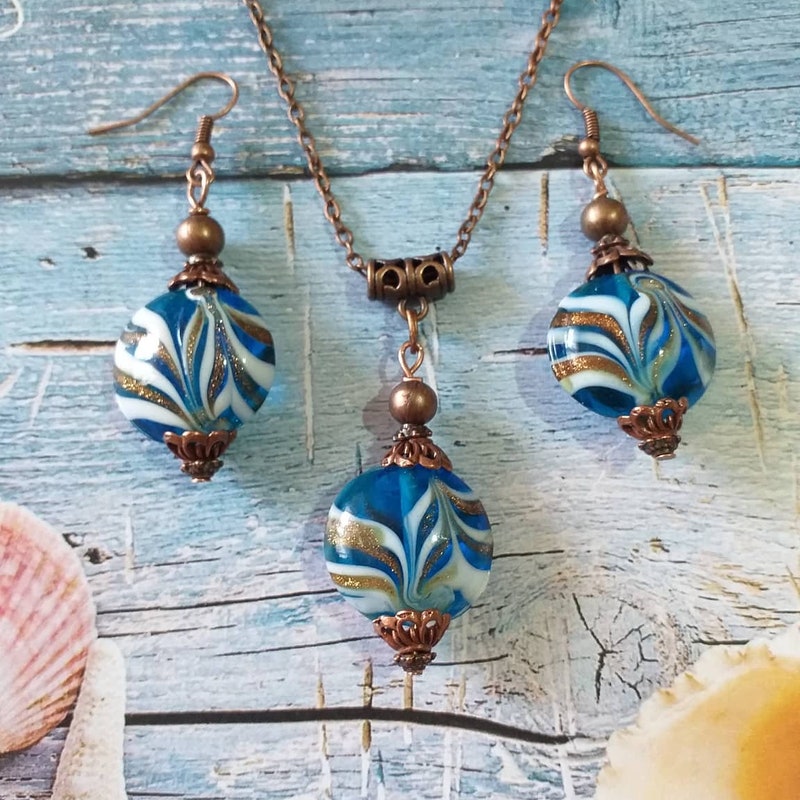 Handmade Jewelry Set - Etsy
