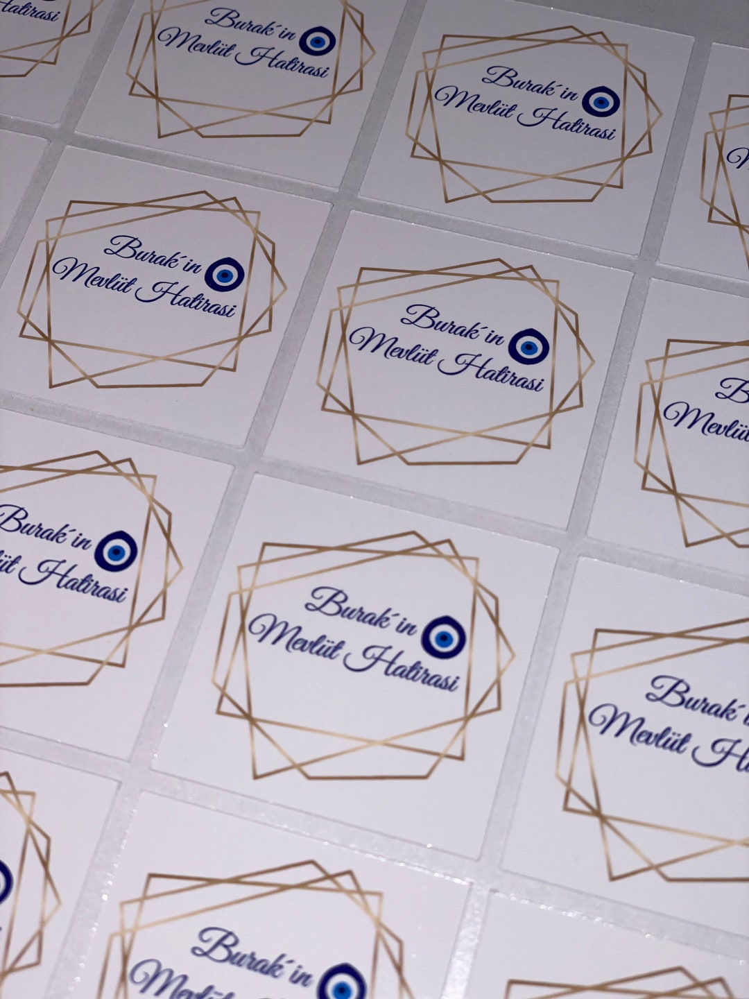 Labels Stickers Personalized Self-adhesive as Desired for Any Occasion ...