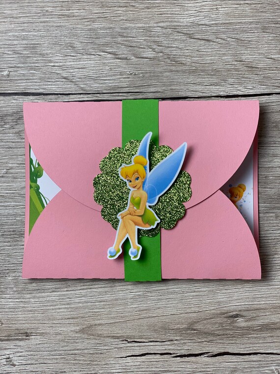 Tinkerbell Fee Invitation Cards Children's Birthday Party - Etsy