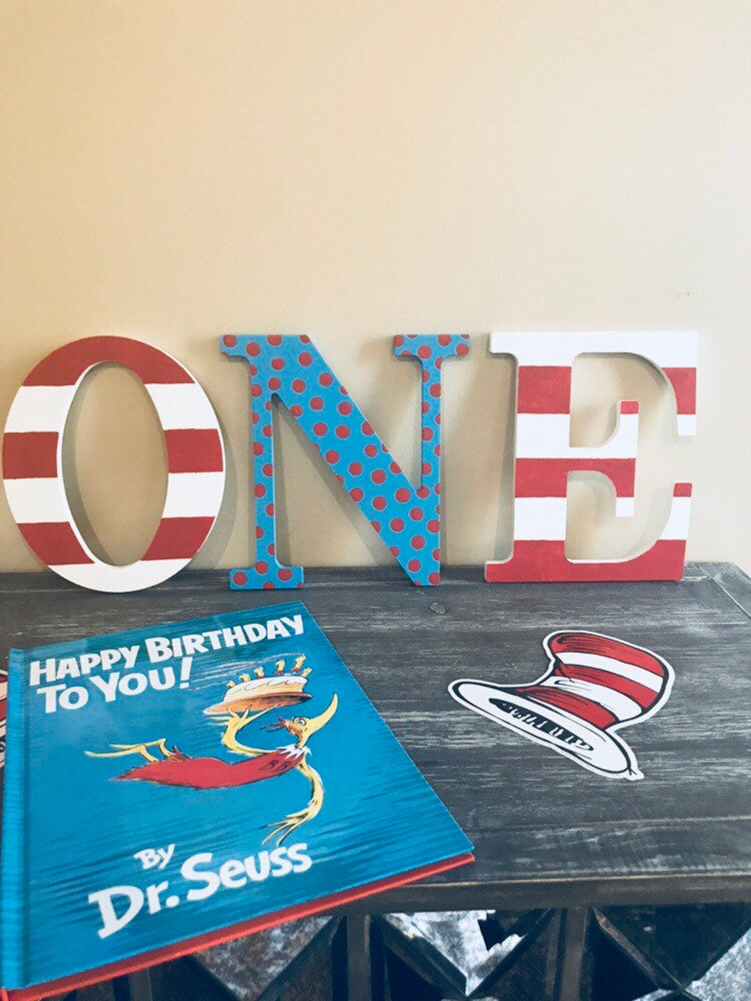 ONE Decorative Large Letters (set of 3 Letters) - Etsy