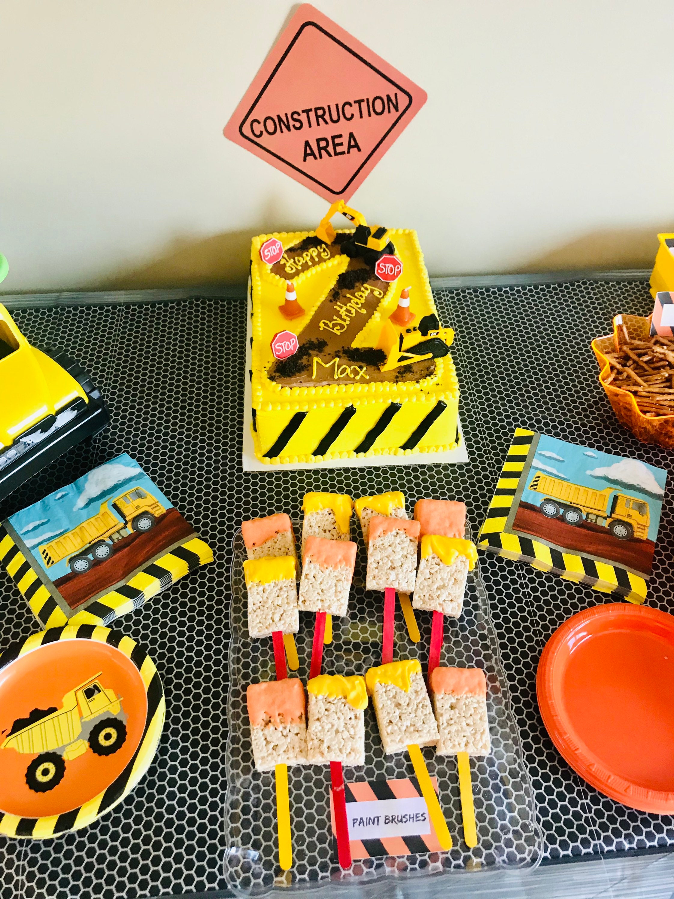 INSTANT DOWNLOAD // Construction Themed Party Decor and Food - Etsy
