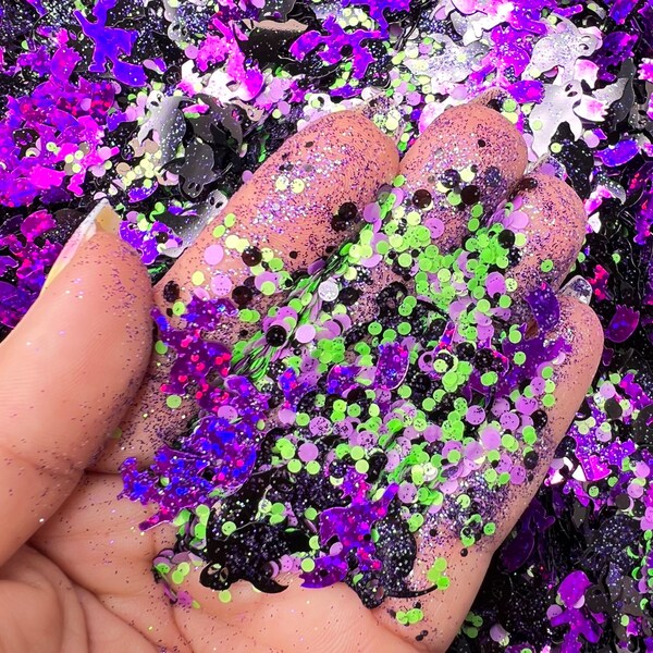 Glitter Halloween - Etsy