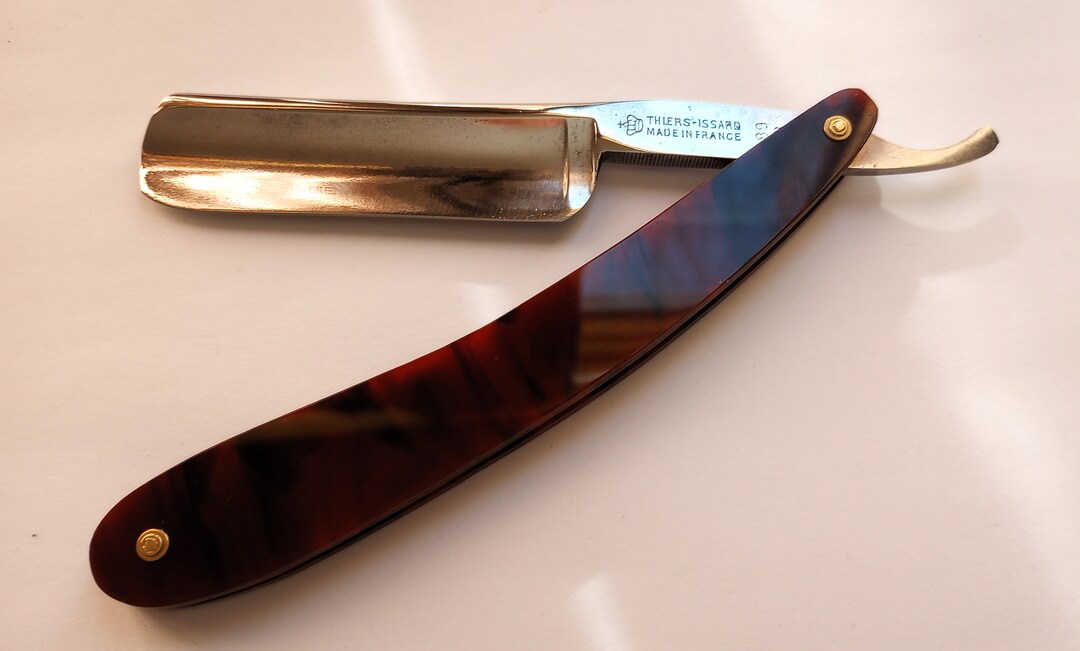 THIERS ISSARD Vintage Straight Razor 7/8 Blade W/jimps France - Etsy