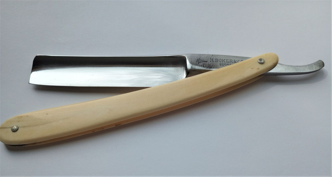 H BOKER Tree Brand Vintage Razor 5/8 Blade Germany DISPLAY ONLY - Etsy