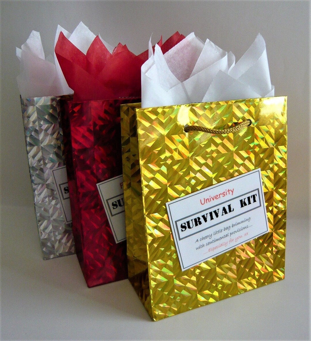 University Survival Kit Funny, Novelty, University Gift, Student, Uni ...