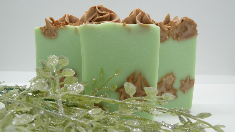 Mint Chocolate Bar Soap – Handmade Artisan Chocolate Mint Soap ...