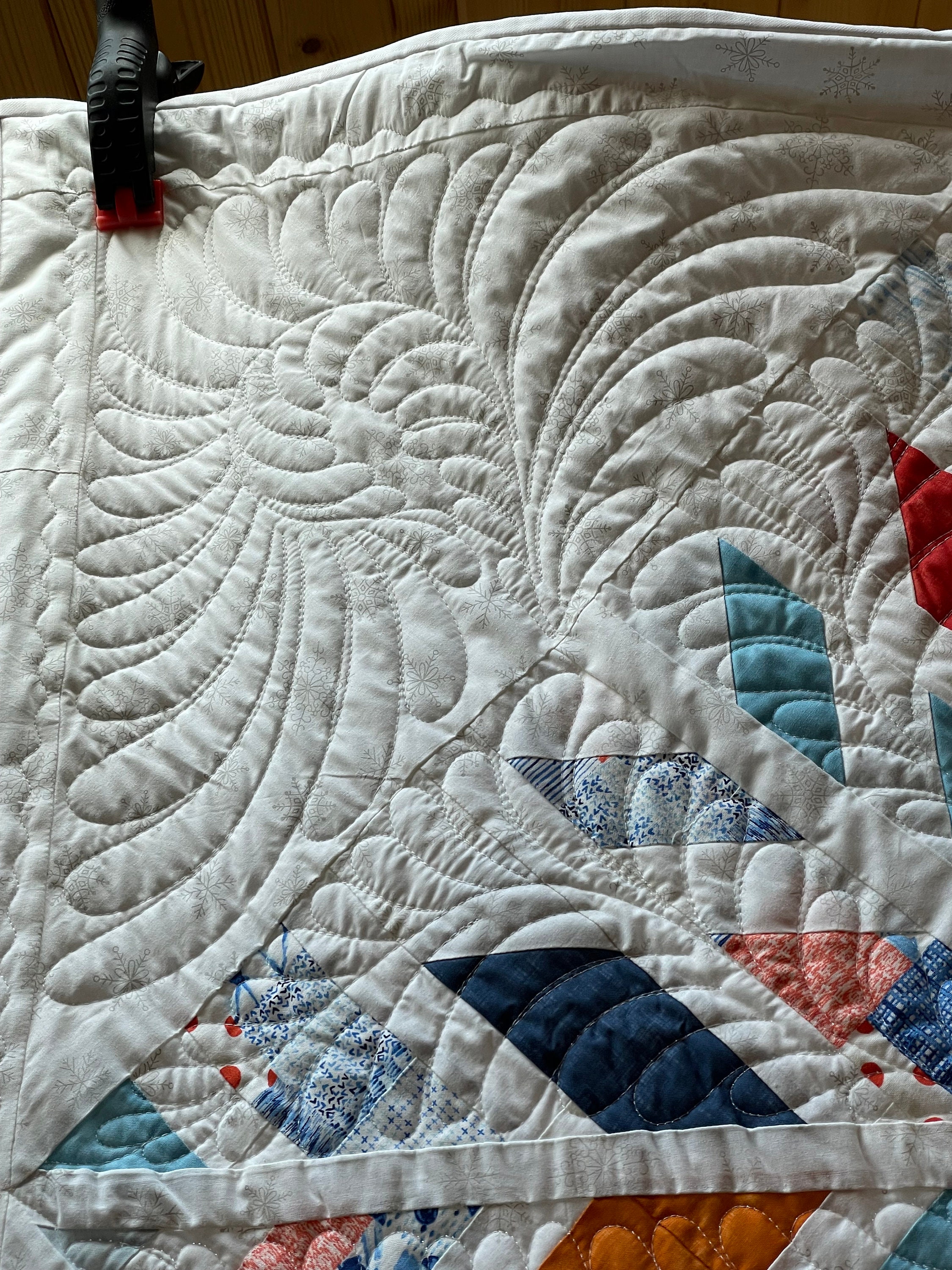 Ice Crystals Quilt Block, Piecework Quilt for Sale - Etsy