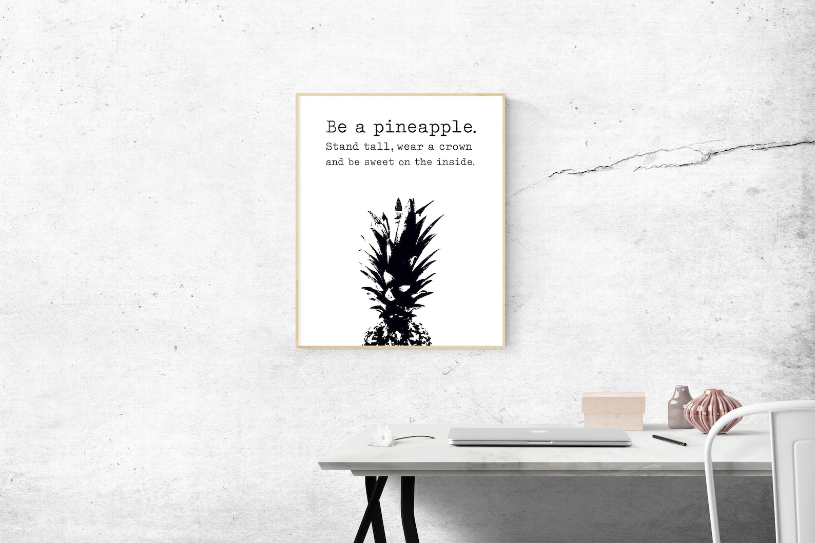 Be a Pineapple. Stand Tall Wear a Crown and Be Sweet on the - Etsy