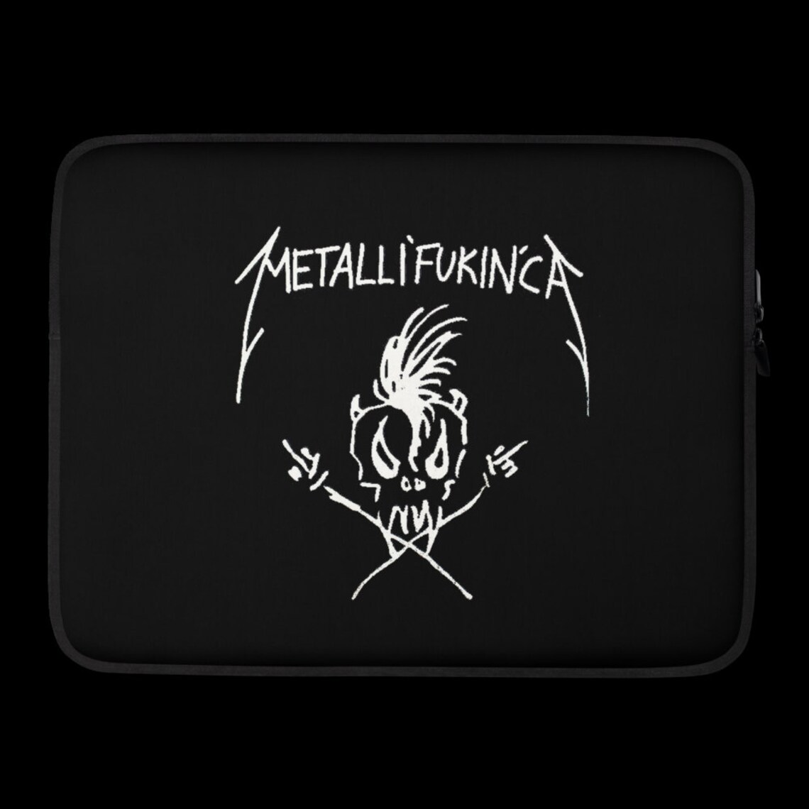 Metallifukinca, Laptop Sleeve Case, Perfect Gift, Metallica - Etsy