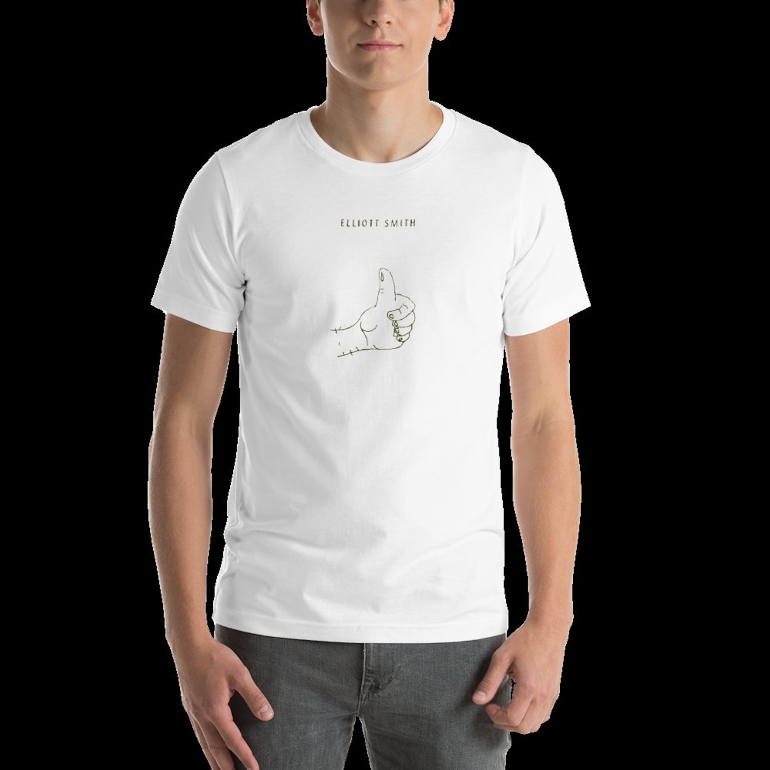Elliott Smith T-shirt: Vintage Inspired Rock Music Tee - Etsy