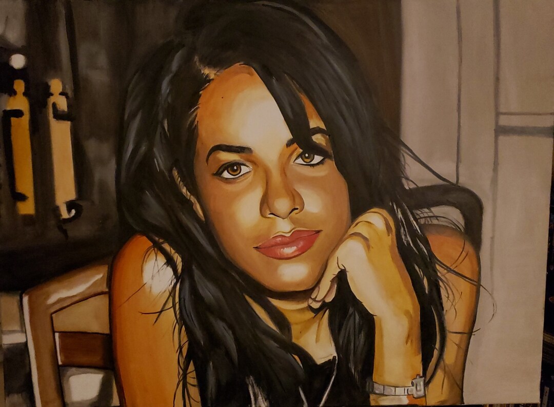Aaliyah (print) - Etsy