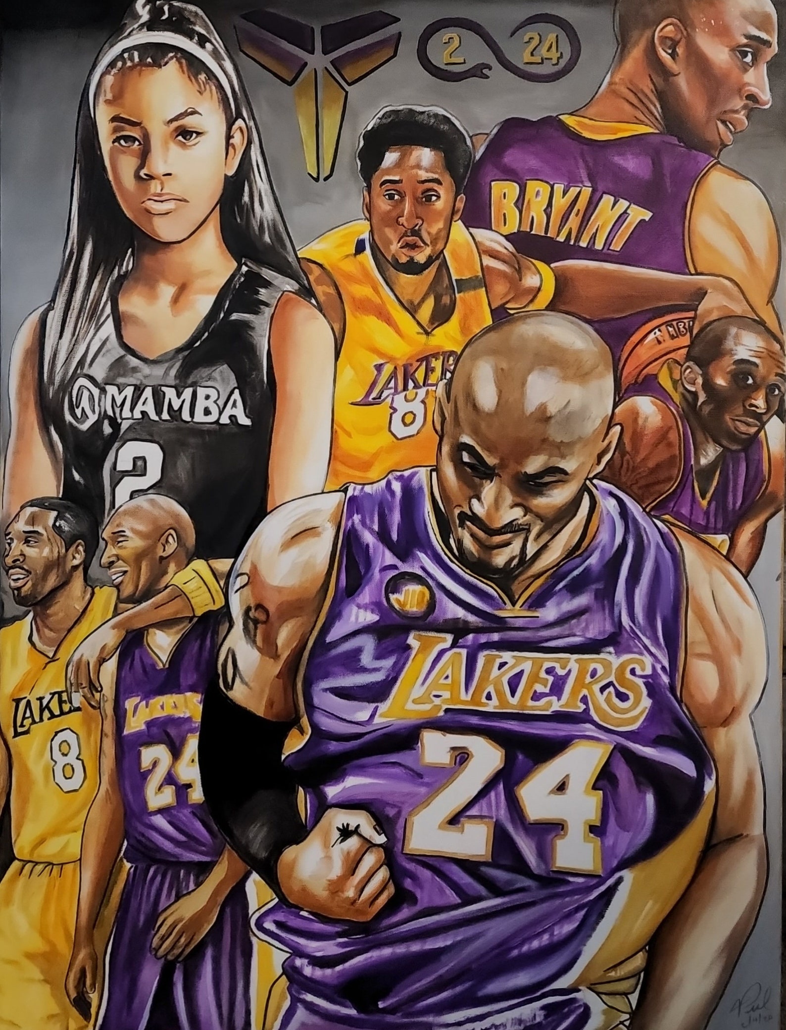Kobe Bryant Print - Etsy