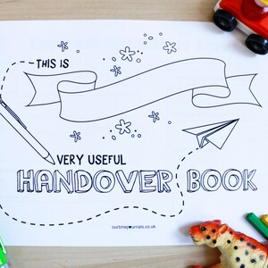 Single Parent Printable A4 Handover Book for Co-parenting - Etsy UK