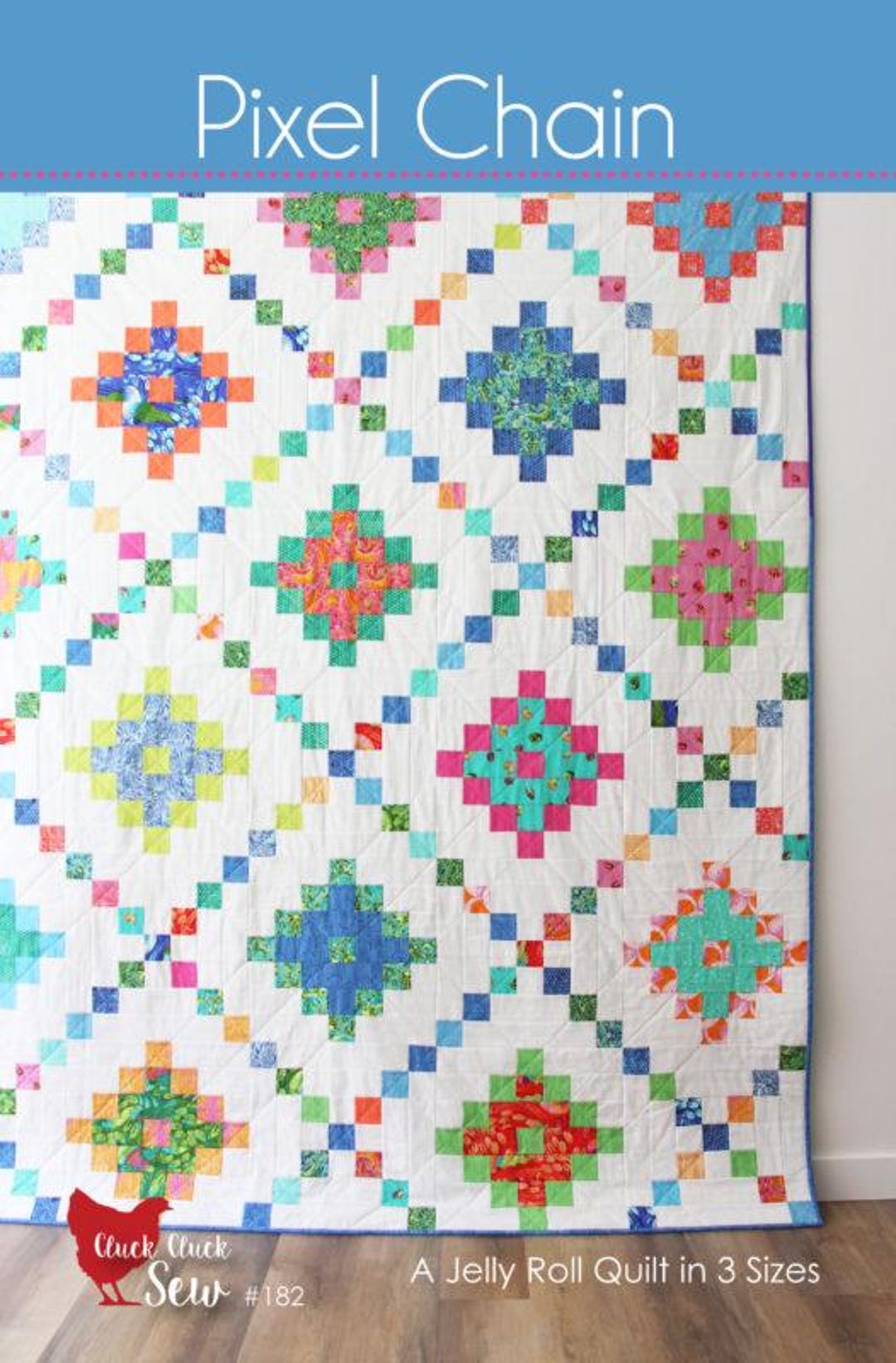 Pixel Chain Pattern - Etsy