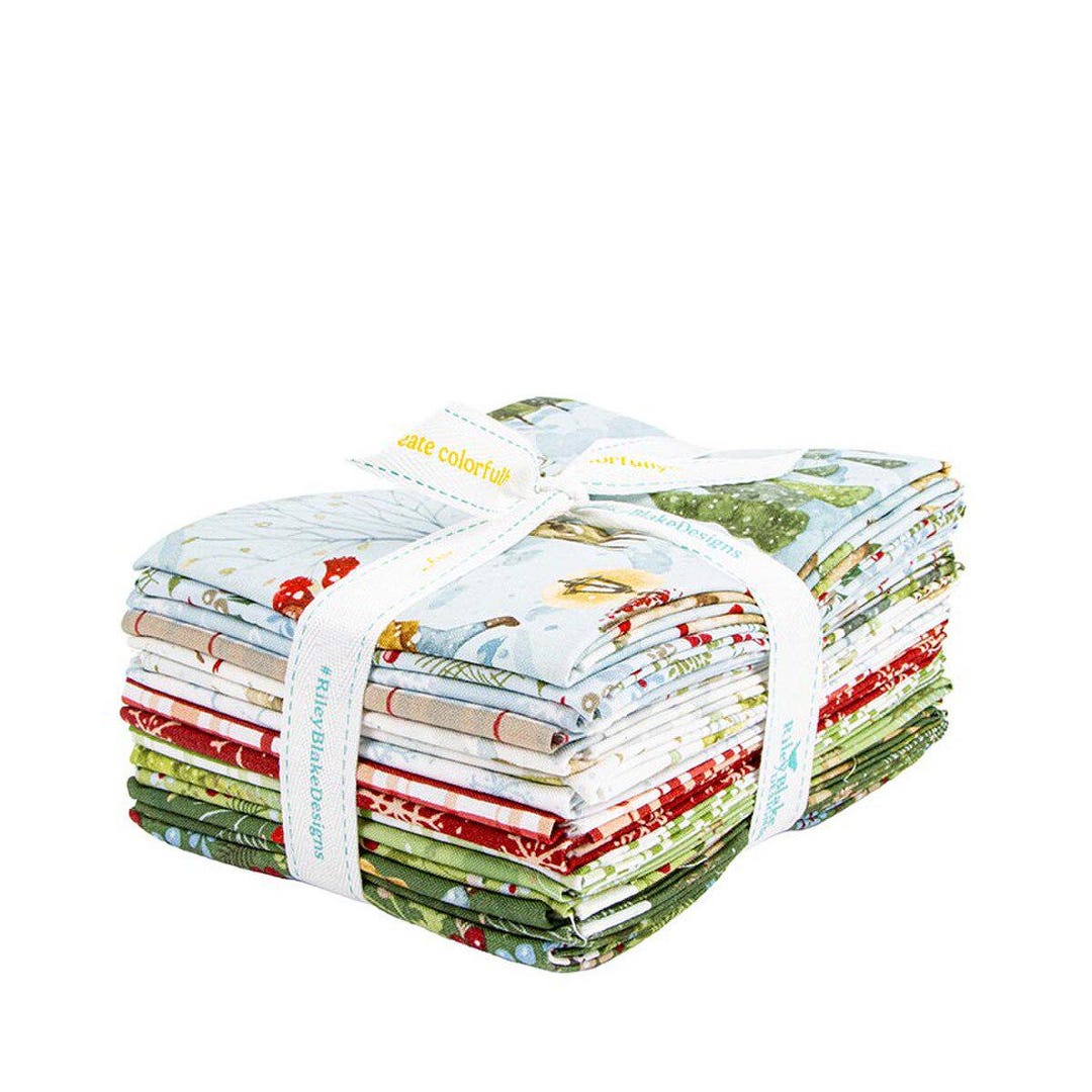 Santa's Tree Farm Fat Quarter Bundle - Etsy
