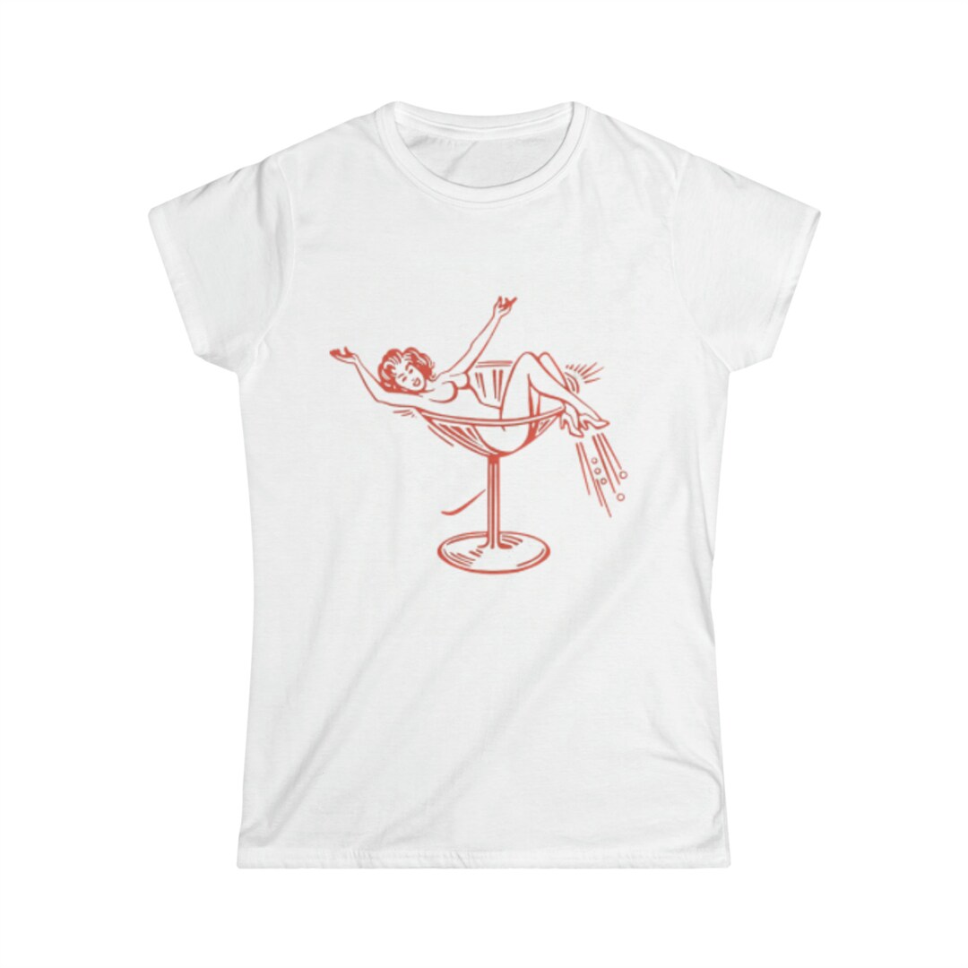 Women's Martini Tee - Etsy