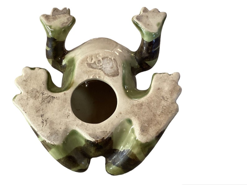 1930s Vintage Brush Mccoy Pottery Frog Garden Ornament - Etsy