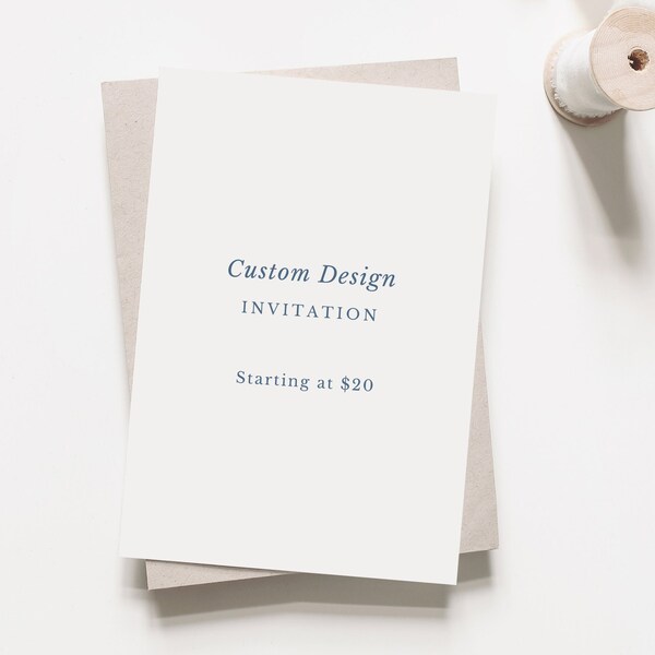 Custom Invitations - Etsy