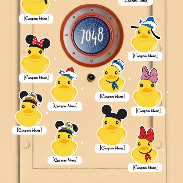 Rubber Duck Cruise Magnet - Etsy