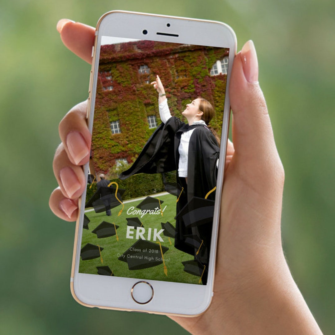 Graduation Snapchat Geofilter - Etsy