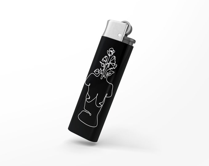 Flower Art Lighter - Etsy