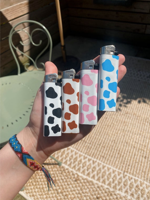 Cottagecore Cow Print Lighter Holiday Gift Stocking Stuffer - Etsy