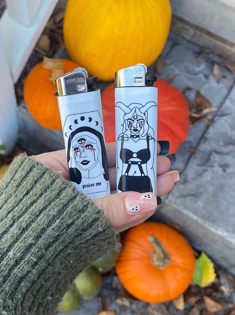 2 Pack Art Lighters choose Your Designs | Etsy