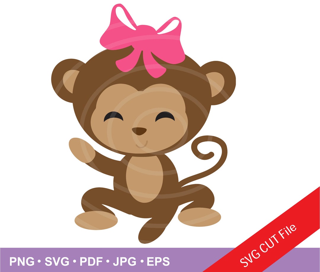 INSTANT Download. Monkey Clip Art Image. Personal and Commercial Use ...