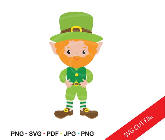 INSTANT Download. Leprechaun Clip Art Image. Personal and | Etsy