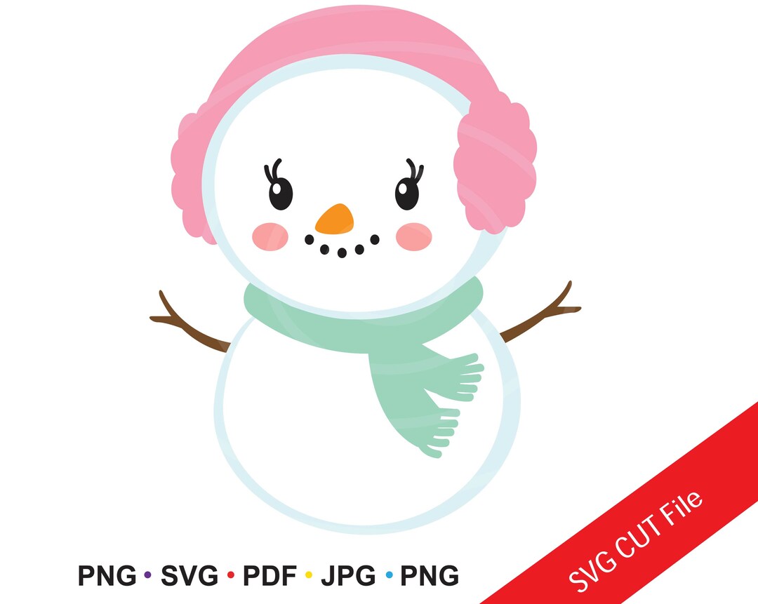 INSTANT Download. Snowman Clip Art Image. Personal and Commercial Use ...